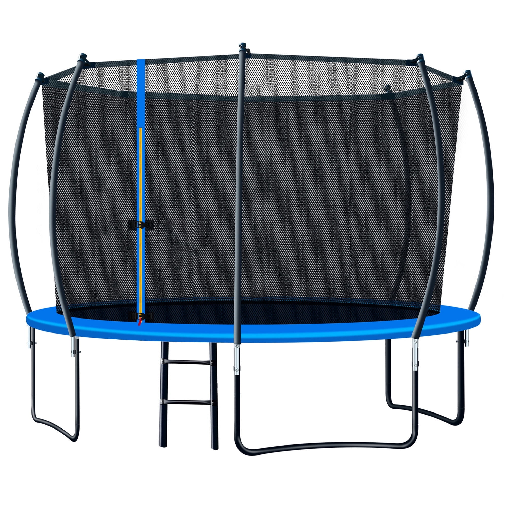 Soges 14FT Trampoline, 1400LBS Capacity, with Safety Enclosure, Ladder ...
