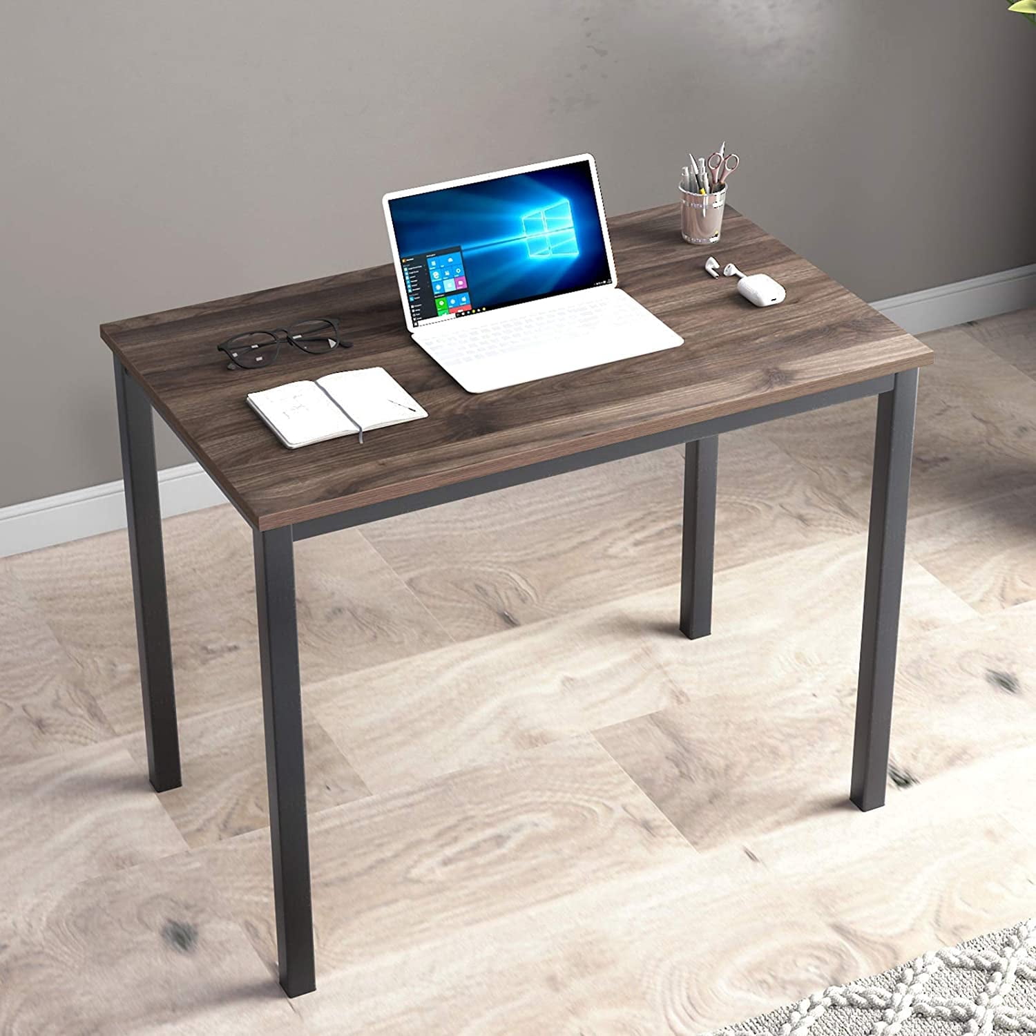 Soges 39 inches Computer Desk for Home Office Writing Table for Small ...