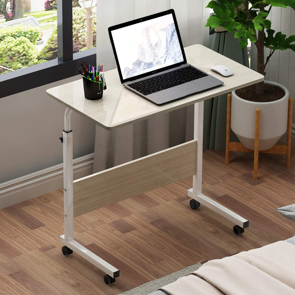 "Soges 31.5"" Maple Adjustable, Portable Laptop Desk for Bed, Sofa ...