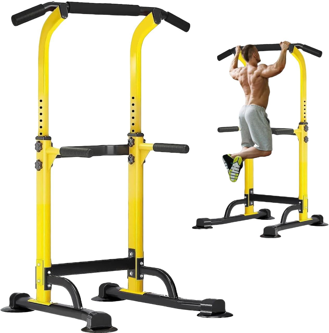 Soges Power Tower: Adjustable Home Pull-Up & Dip Station for Strength ...