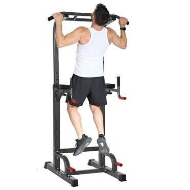 Power Tower Pull Up Bar Station, Height Adjustable Portable Pull Up ...