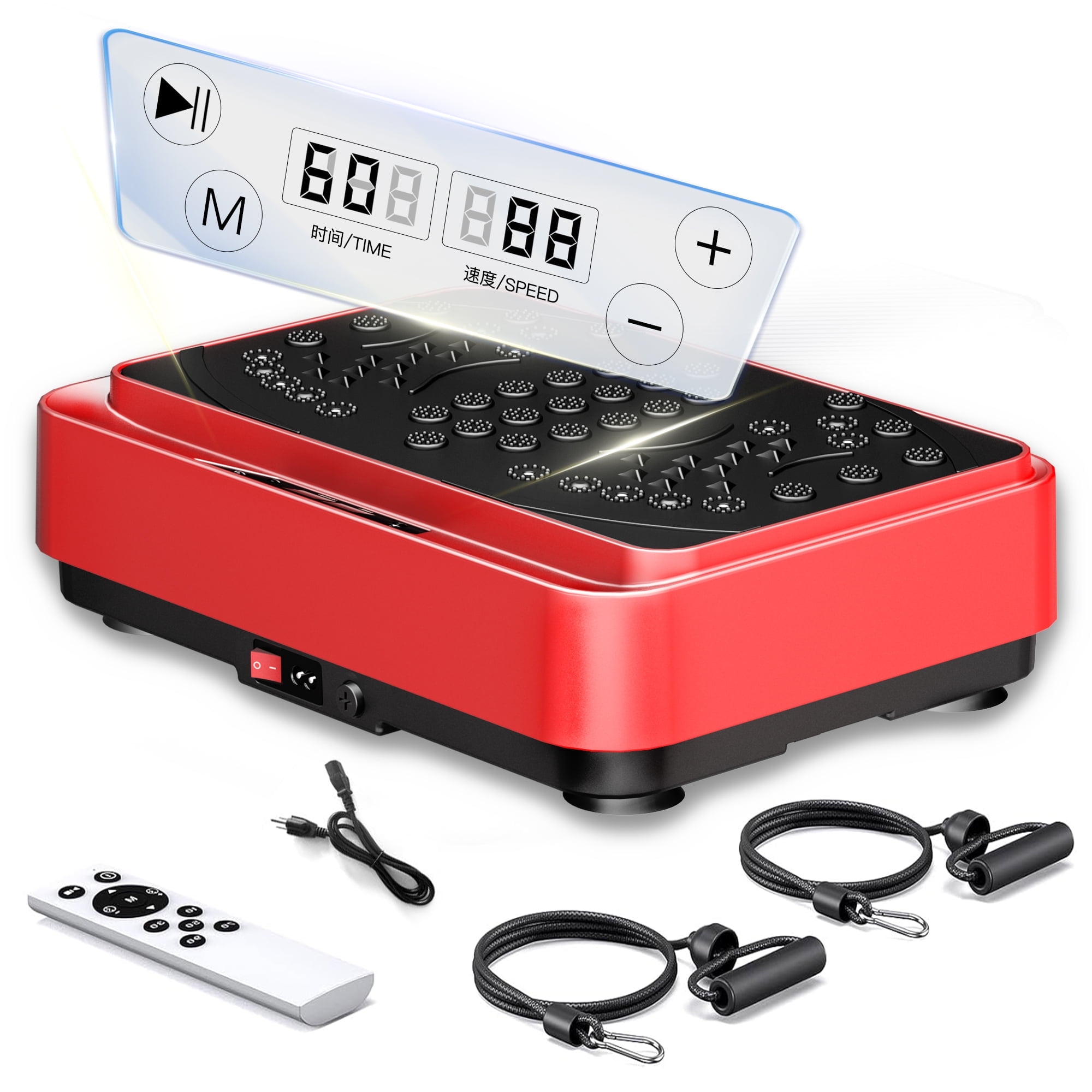 Soges Vibration Plate Exercise Machine, Whole Body Workout Vibration ...