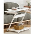 Soges Z-Type Laptop Desk, Mobile Workstation with Keyboard Tray, Small ...
