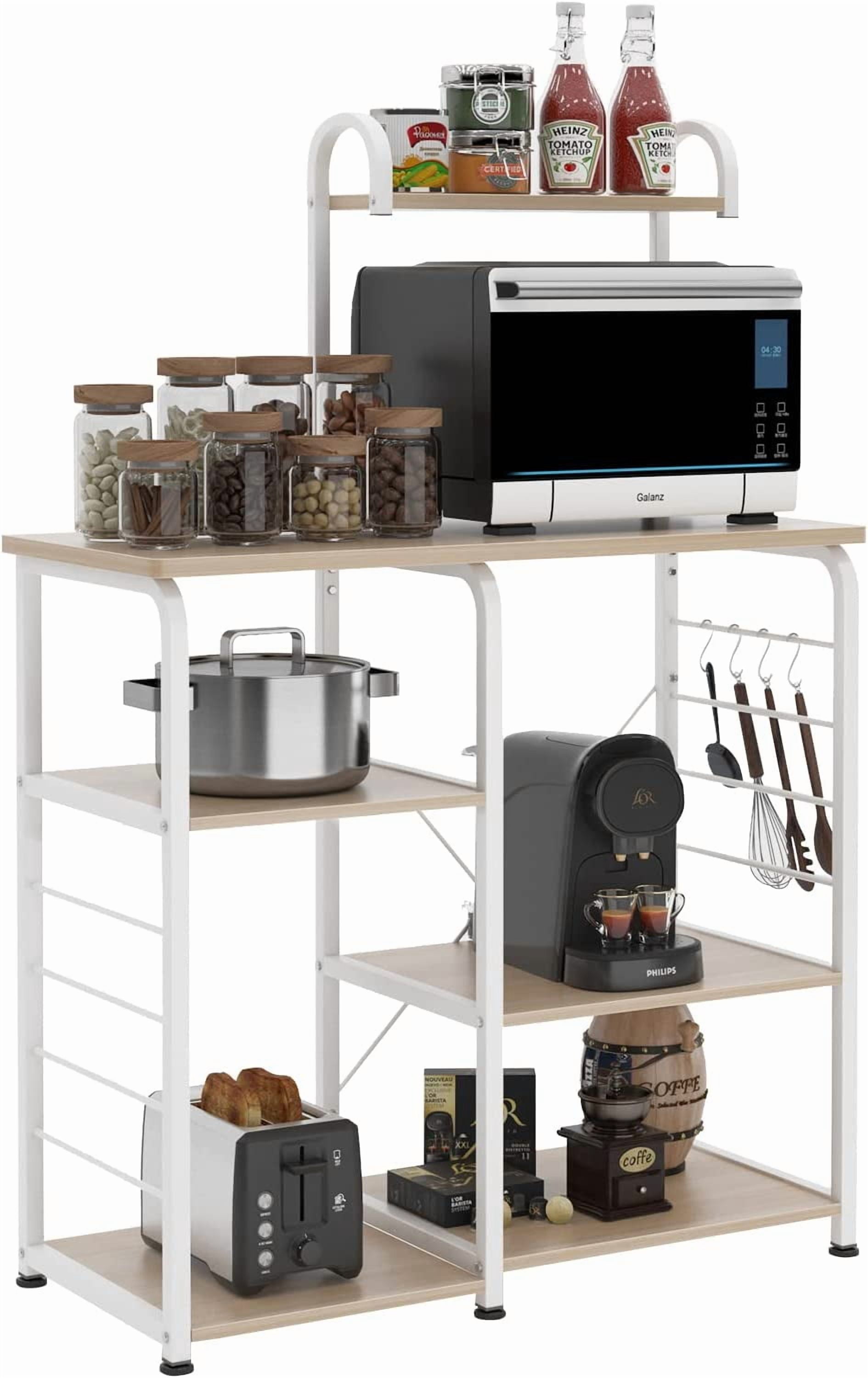 SogesHome 4-Tier Kitchen Baker's Rack Utility Microwave Oven Stand ...