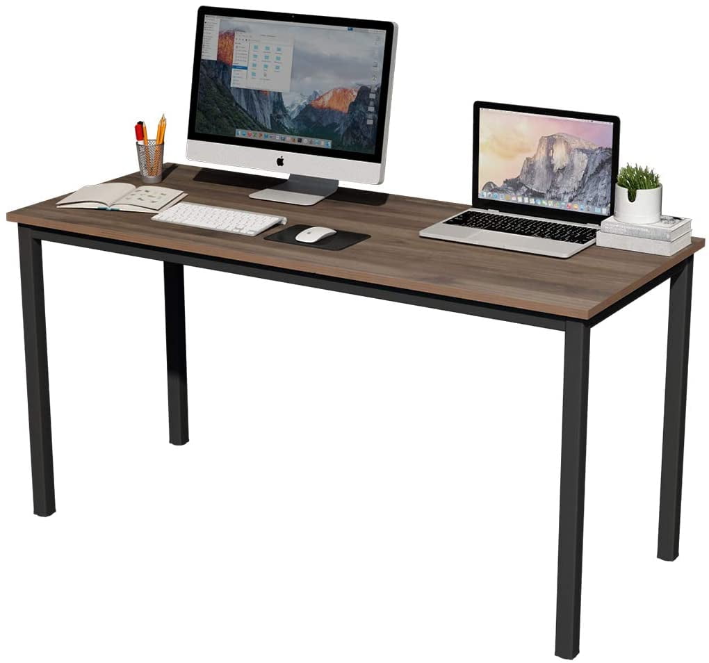 SogesPower Industrial Office Desk Workstation Table, 29.5"H -Black ...