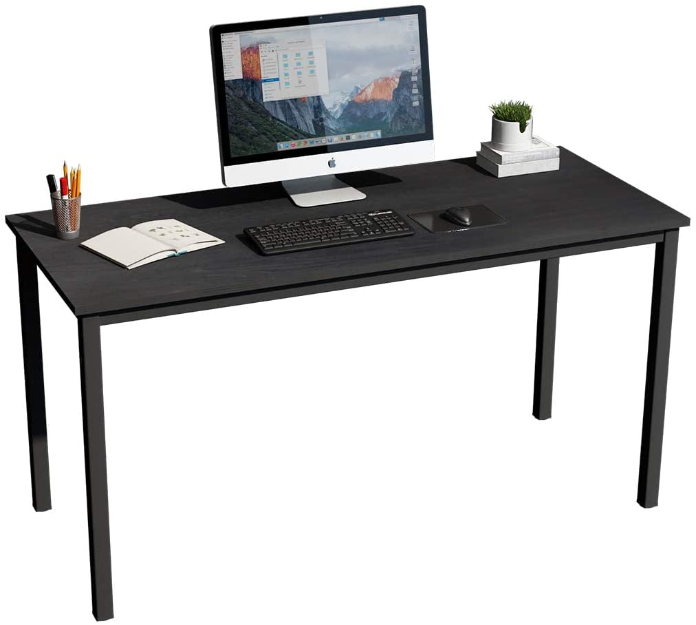 SogesPower Large Computer Desk 29.5"H Office Desk Computer Table with ...