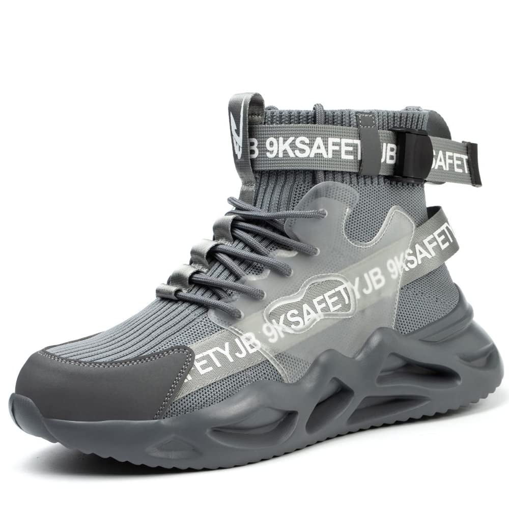Sogetch Steel Toe Boots For Men Women Lightweight Work Boots Industrial Construction Safety