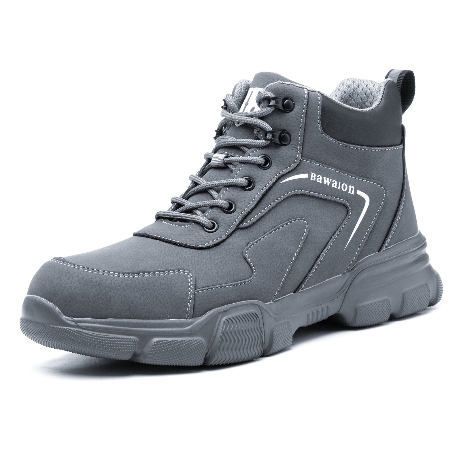 Sogetch Waterproof Steel Toe Work Boots for Men Women Lightweight ...