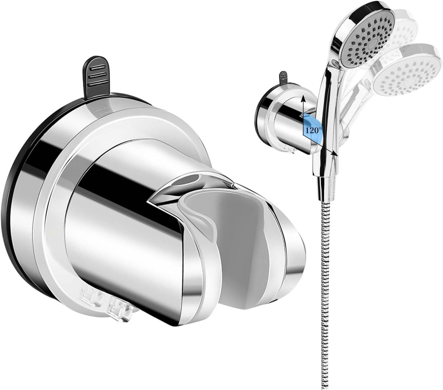 Soghot Suction shower head holder repositionable handheld shower head ...