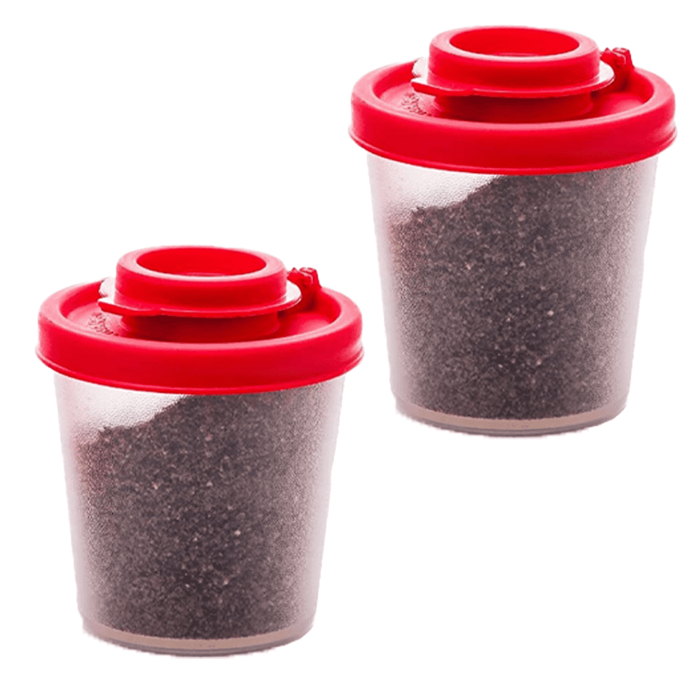 Refillable Travel Salt & Pepper Shakers, Moisture Proof, Airtight Spice ...