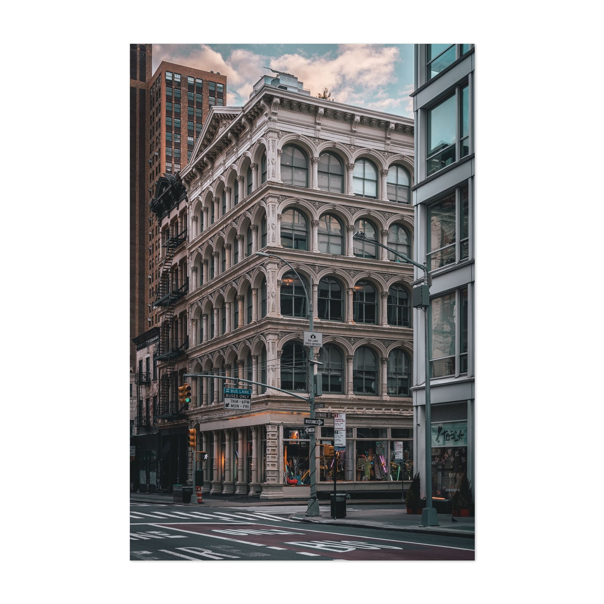 Soho Architectural 12 - Manhattan New York Photography Architecture City Cityscape Street ...