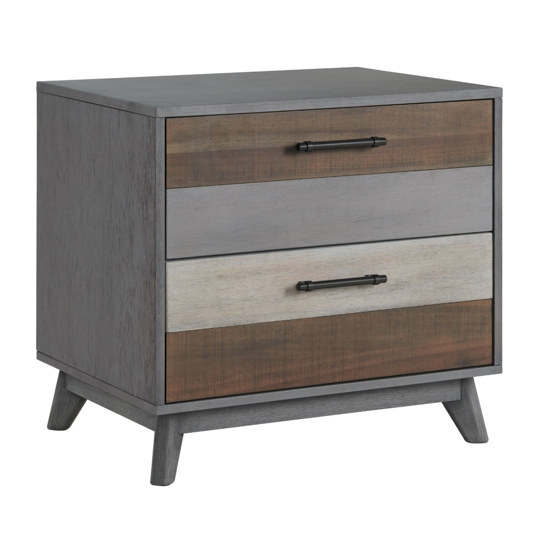 Free Shipping! Soho Baby Cascade Nightstand Multi Tone Gray - Walmart ...