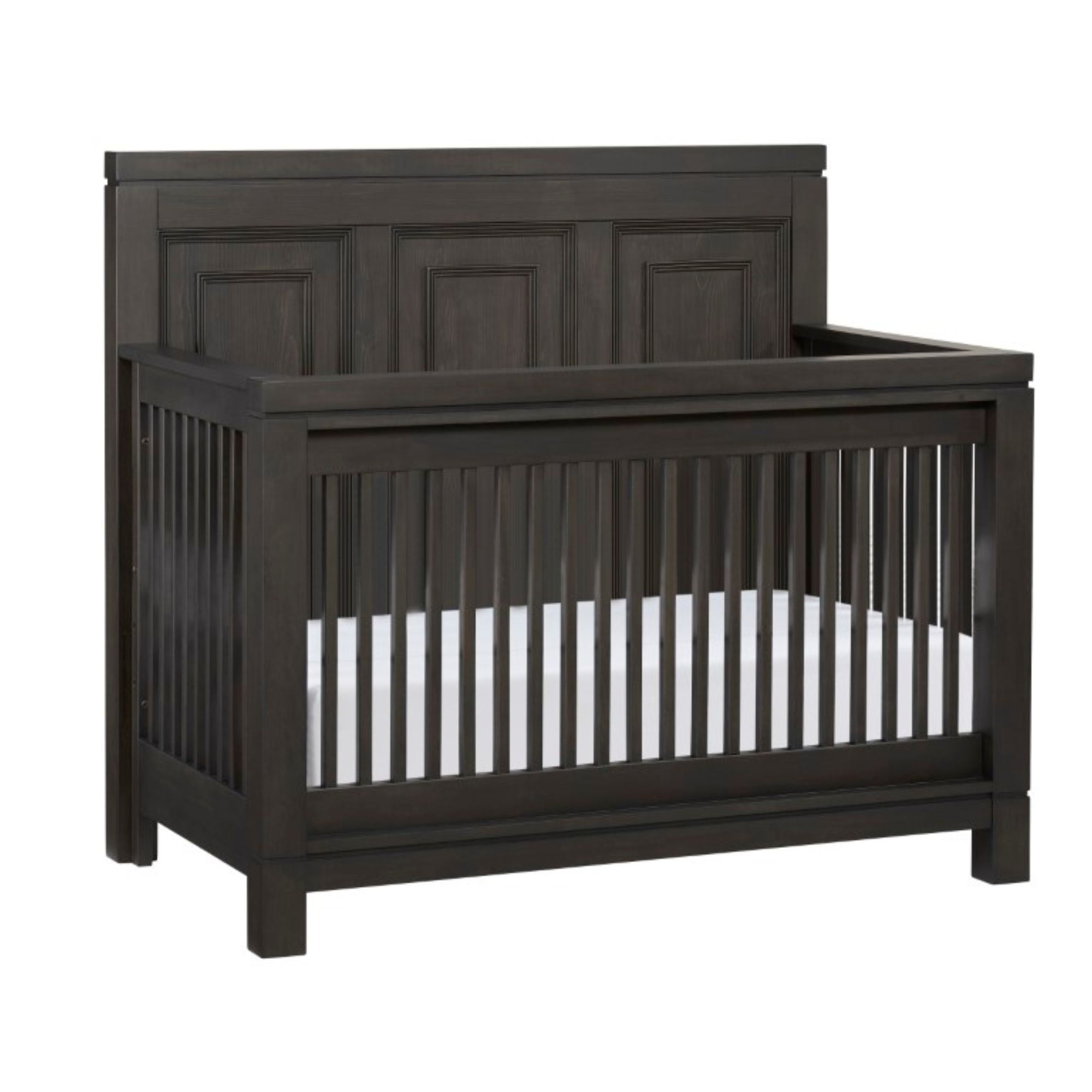 Soho Baby Manchester 4-in-1 Convertible Crib, Black Iron, GreenGuard ...