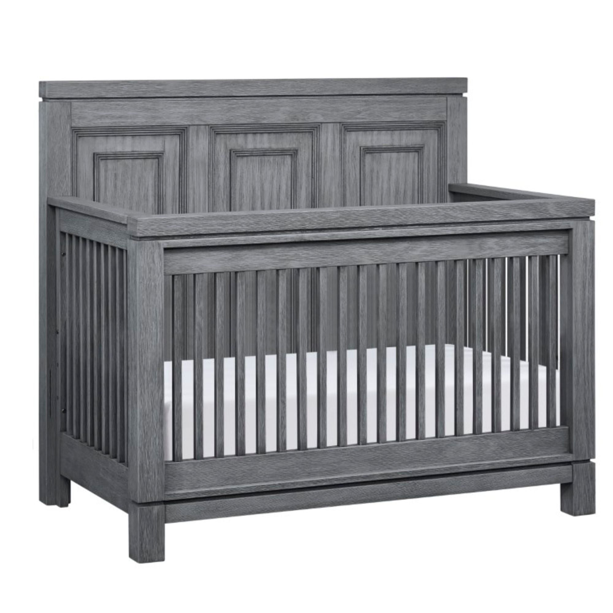 Soho Baby Manchester 4-in-1 Convertible Crib, Rustic Gray, GreenGuard ...