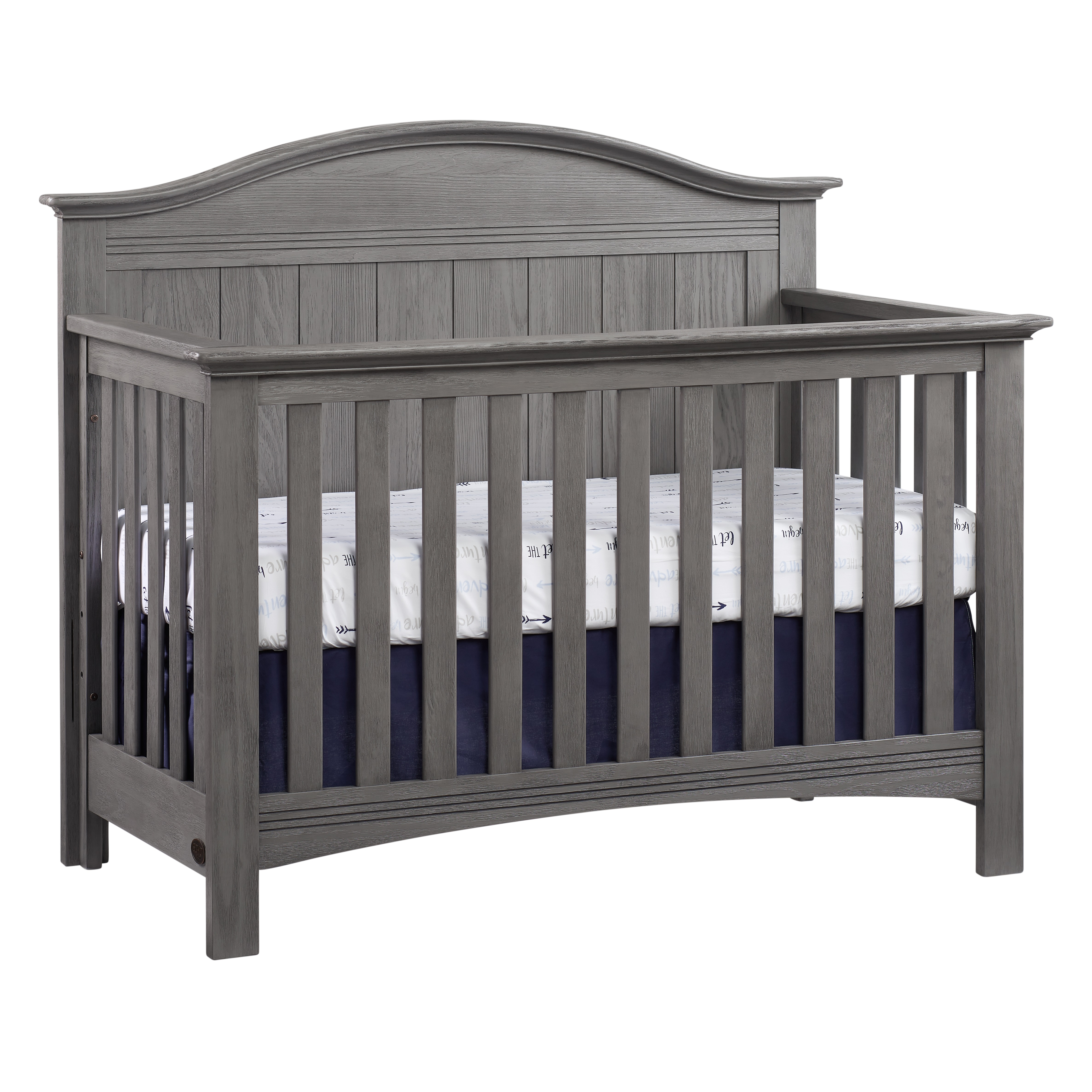 Soho Baby Sheridan 4-in-1 Convertible Crib, Graphite Gray - Walmart.com
