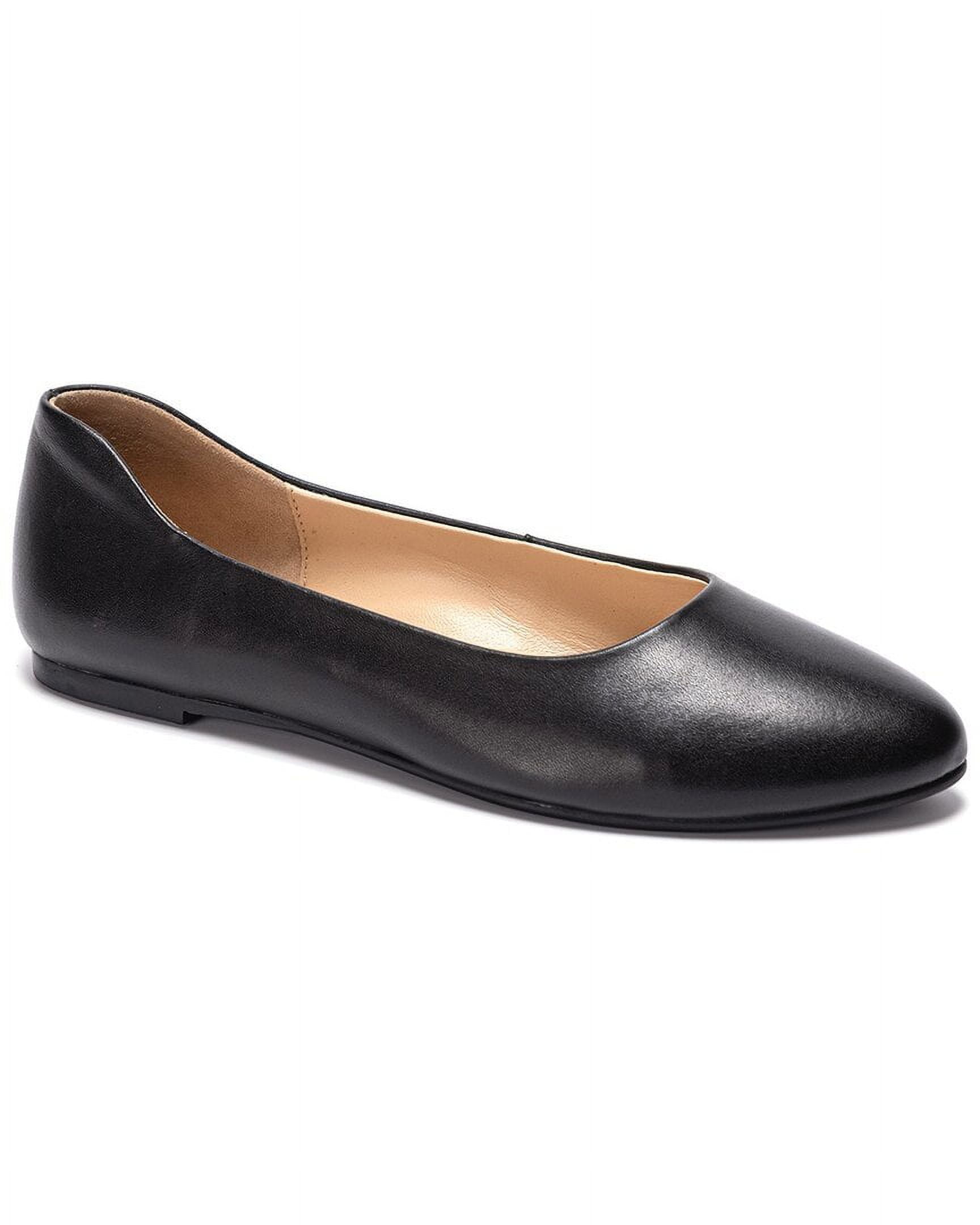 Soho Collective Byrnn Leather Ballerina Flat, 39 - Walmart.com