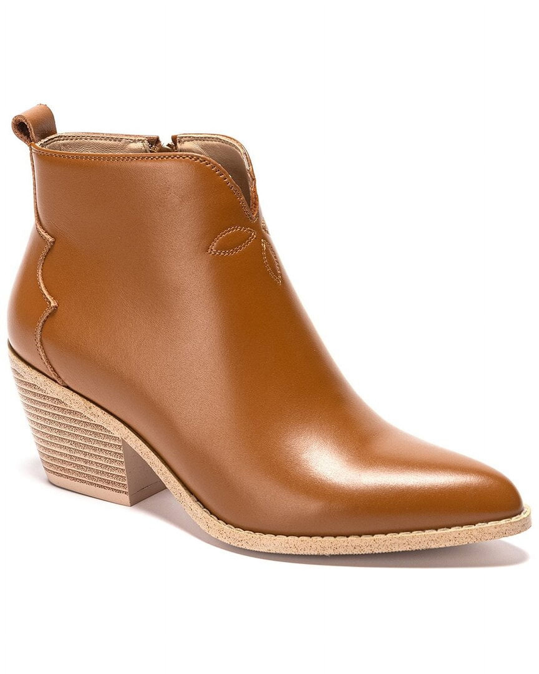 Soho Collective Penny Leather Boot, 40 - Walmart.com