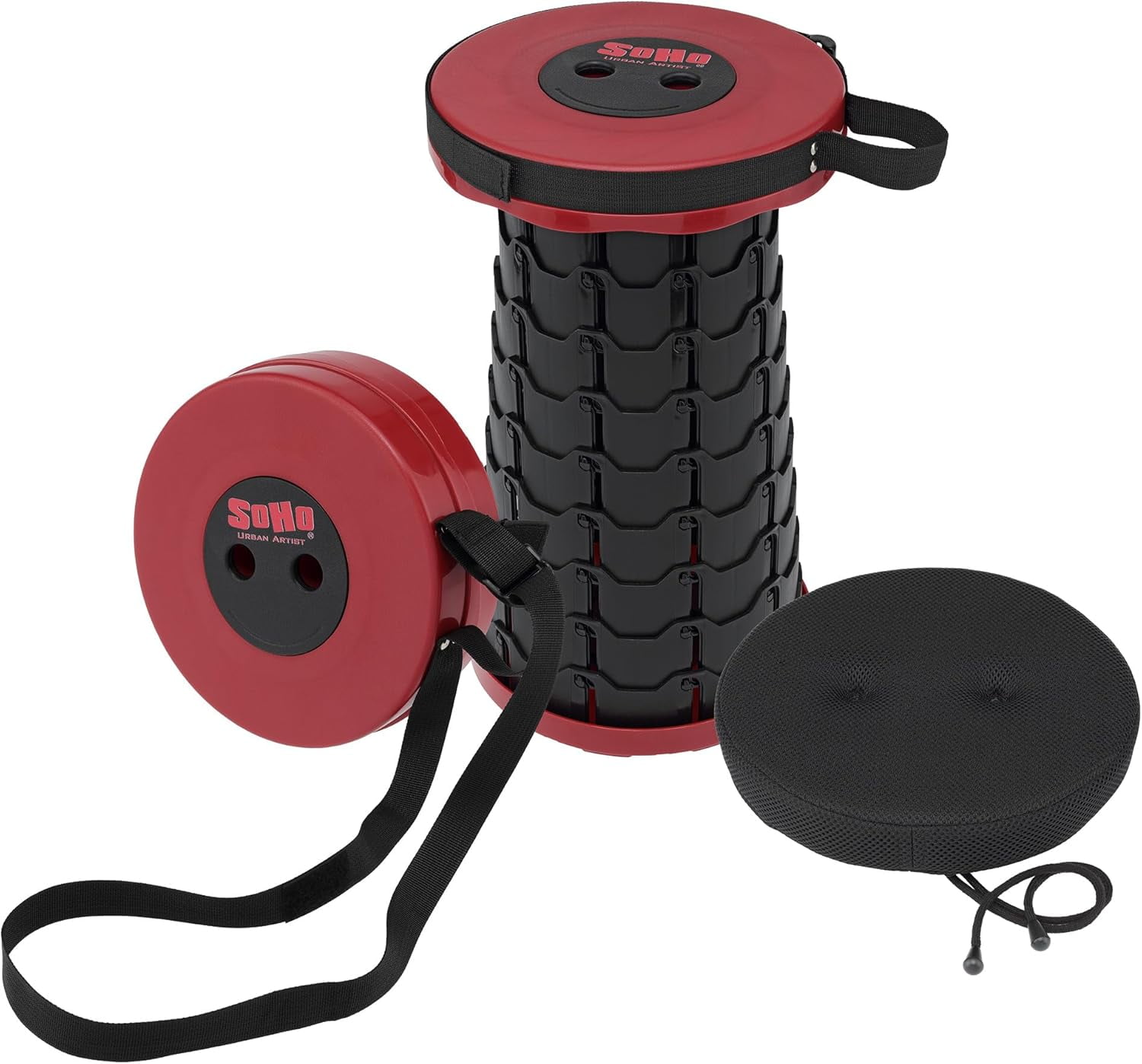 Soho Urban Artist Collapsible Telescoping Stool with Upgraded Thick ...