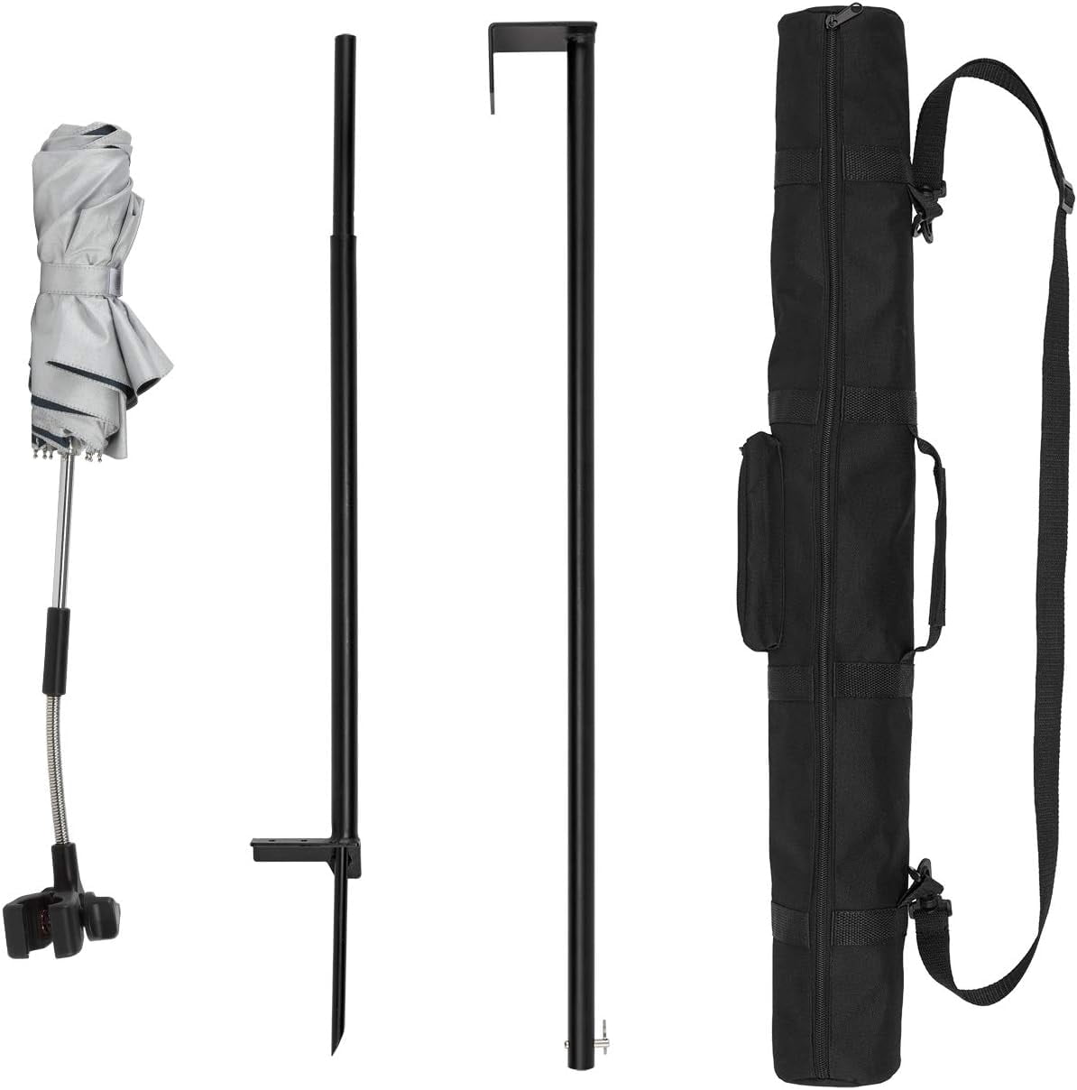 Soho Urban Artist UV Protection Sunscreen Easel Umbrella with Universal ...