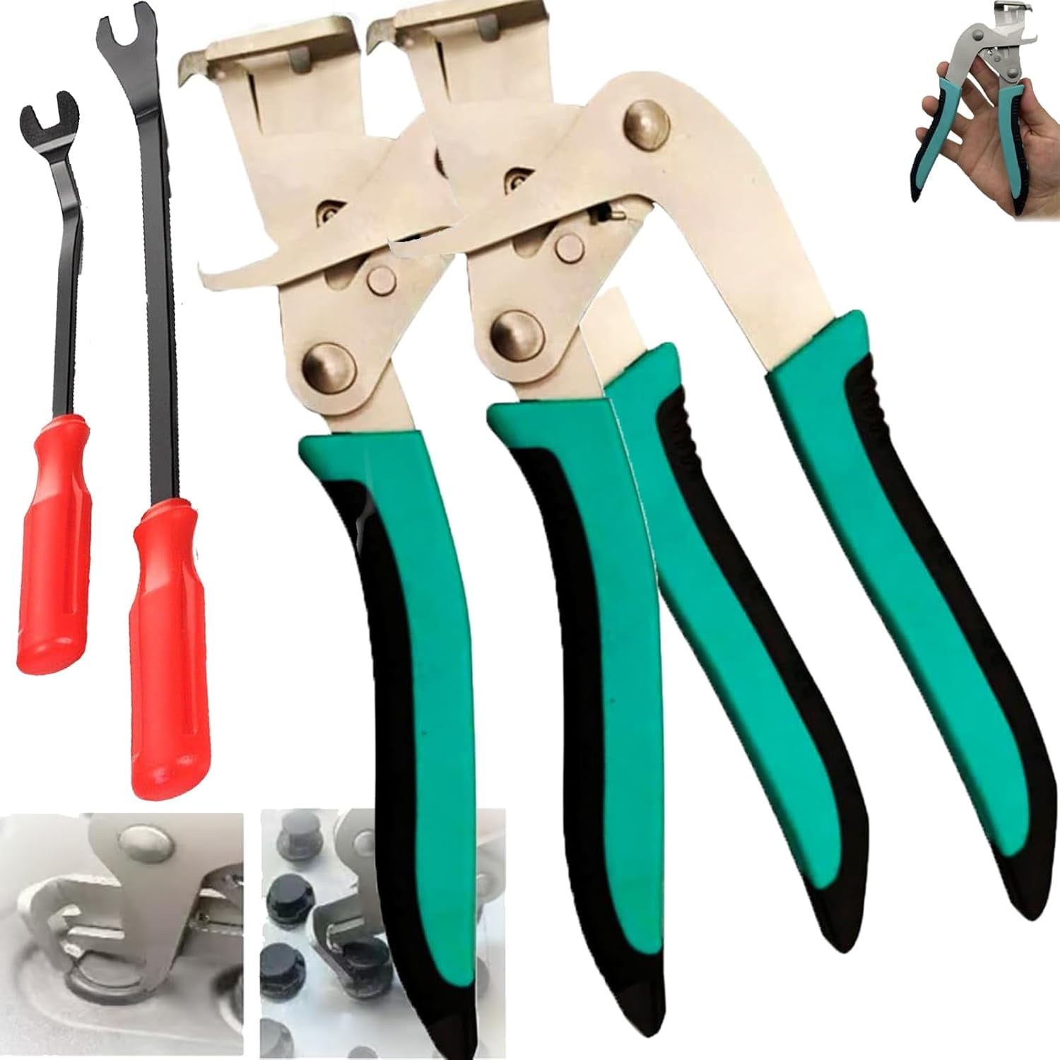 SoiVae Car Clip Pliers and Disassembly Tools, Car Clip Pliers, Easily ...