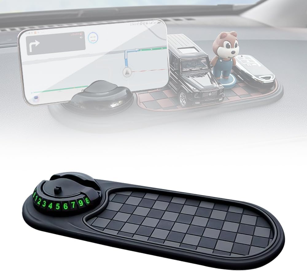SoiVae Rotatable Anti Skid Car Dashboard Pad, 2025 New Multifunction ...