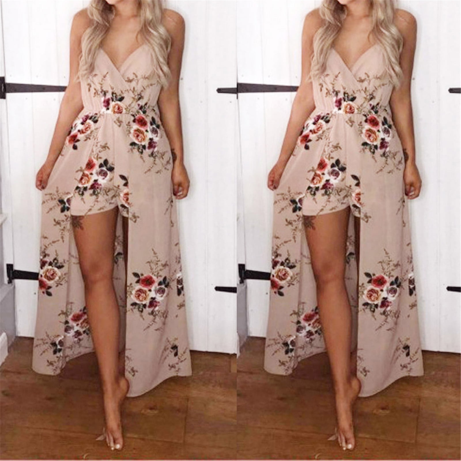Soighxzc Summer For Women 2024 Sexy Deep V Neck Sleeveless Cinched