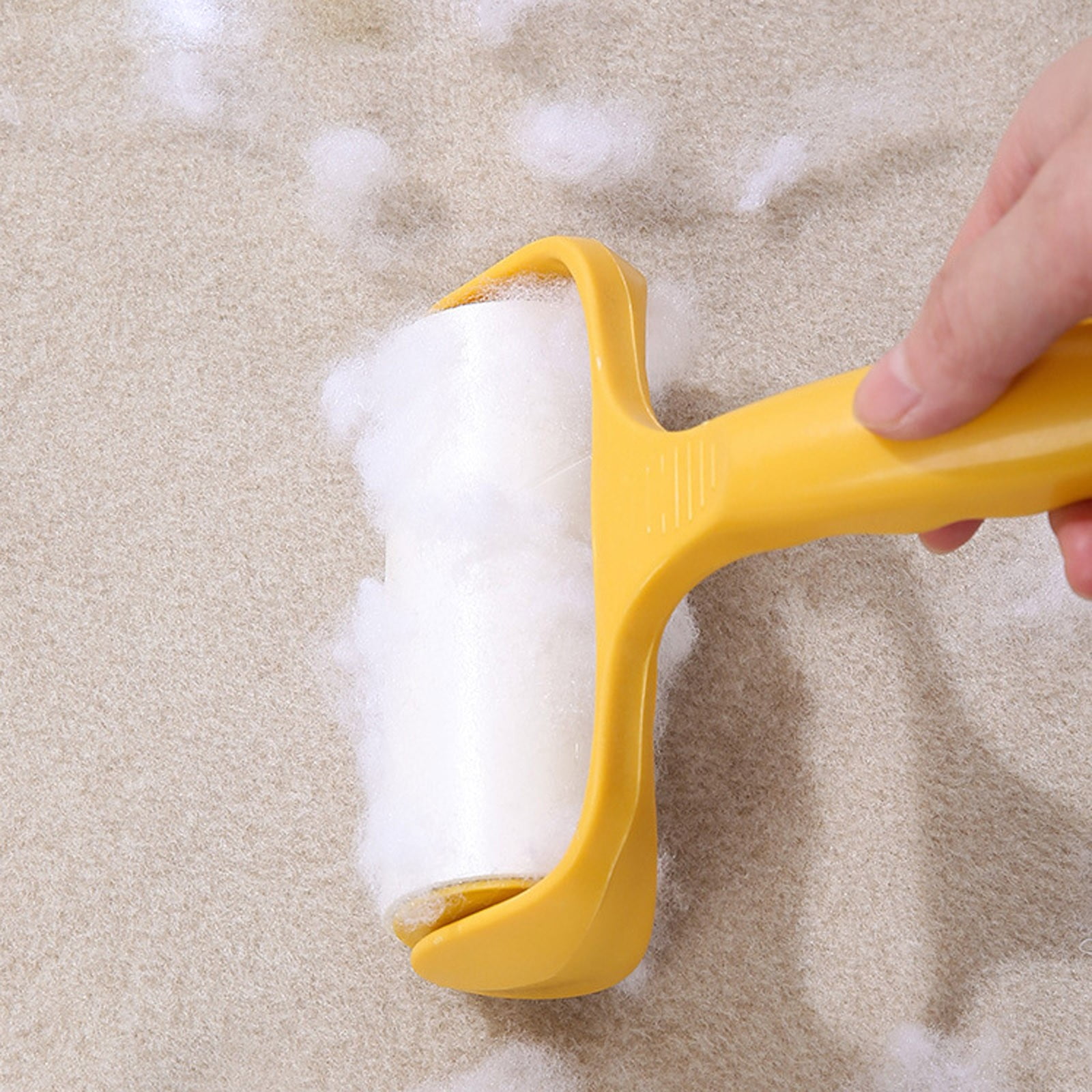 Soikfihs Tearable Adhesive Paper Adhesive Wool Roller Brush Adhesive ...