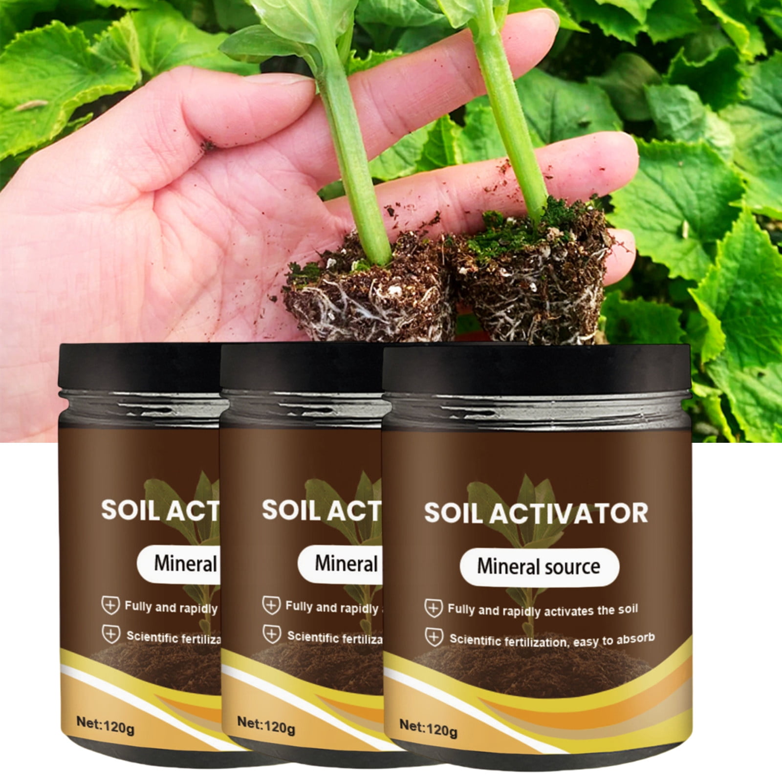 Soil Activator For Plants,Activator, Organic Bone Meal Fertilizer for Plants, Raised Garden Beds ...