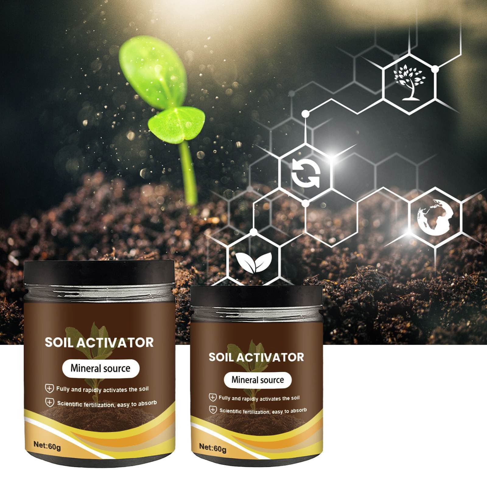 Soil Activator for Plants Soil Activated Treasure Activator Control of ...