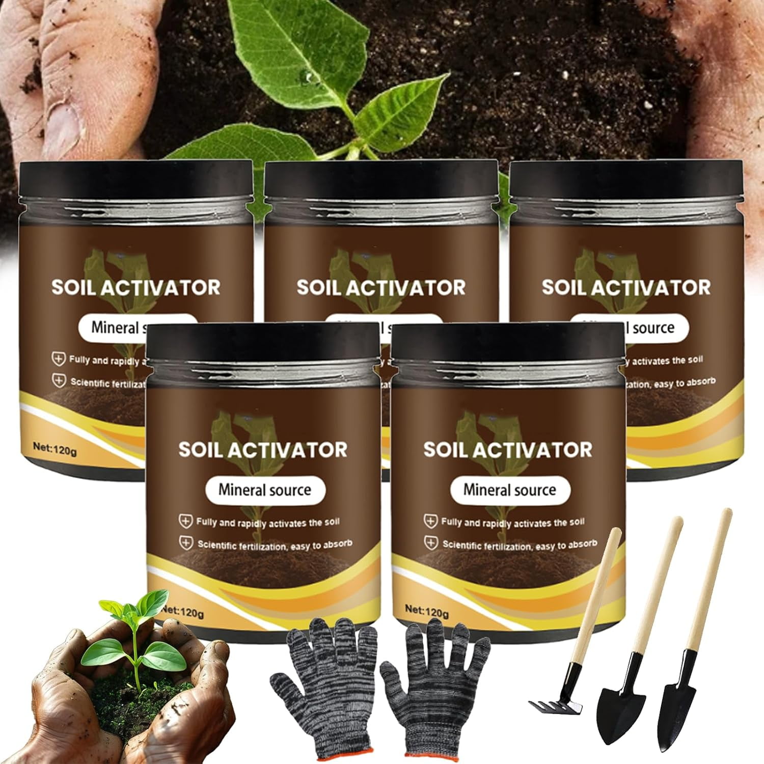 Soil Activator for Plants, Soils Pro Activator, 2025 New Bone Meal ...
