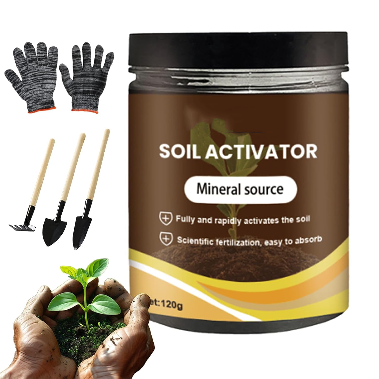 Soil Activator for Plants, Soils Pro Activator, 2025 New Bone Meal ...