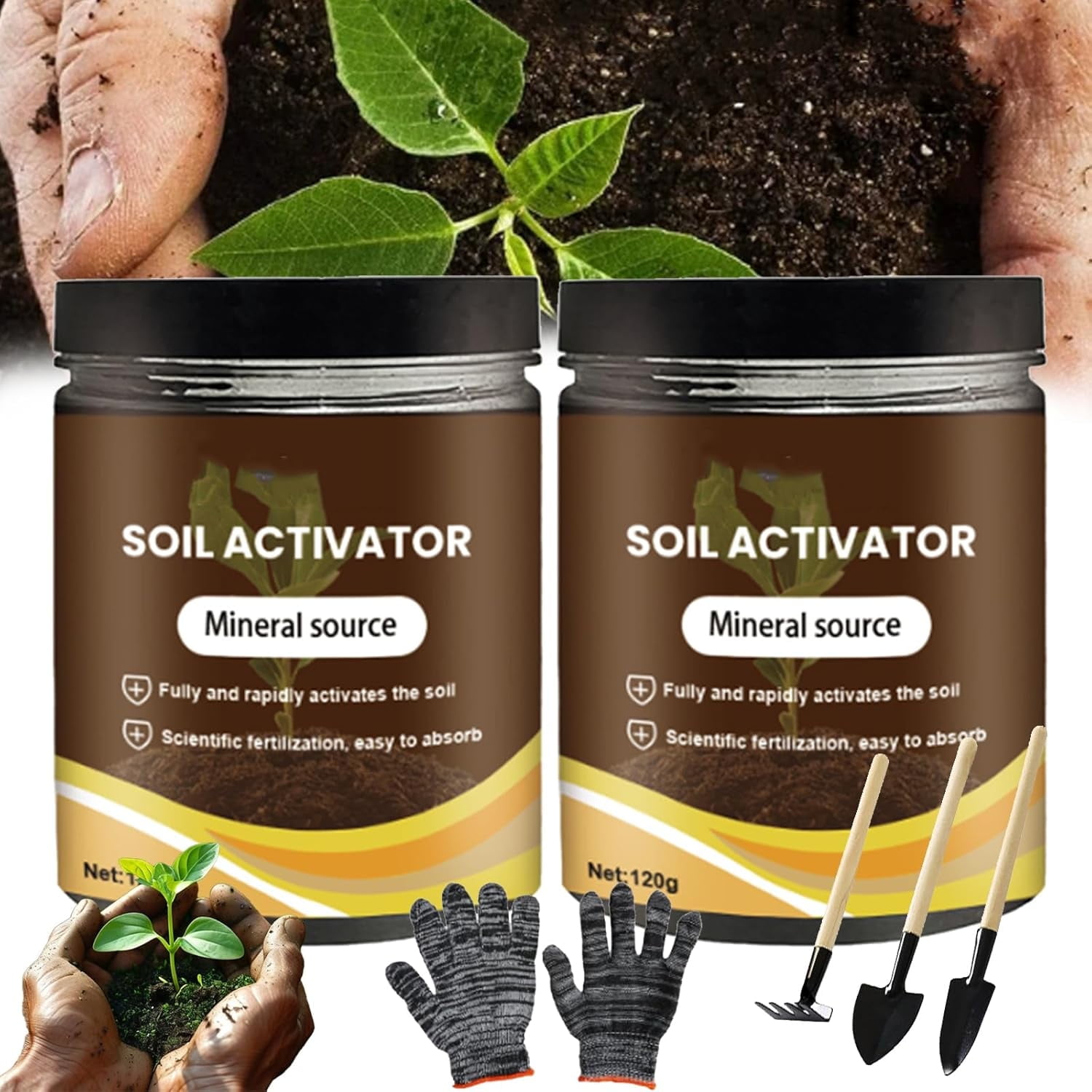 Soil Activator for Plants, Soils Pro Activator, 2025 New Bone Meal ...