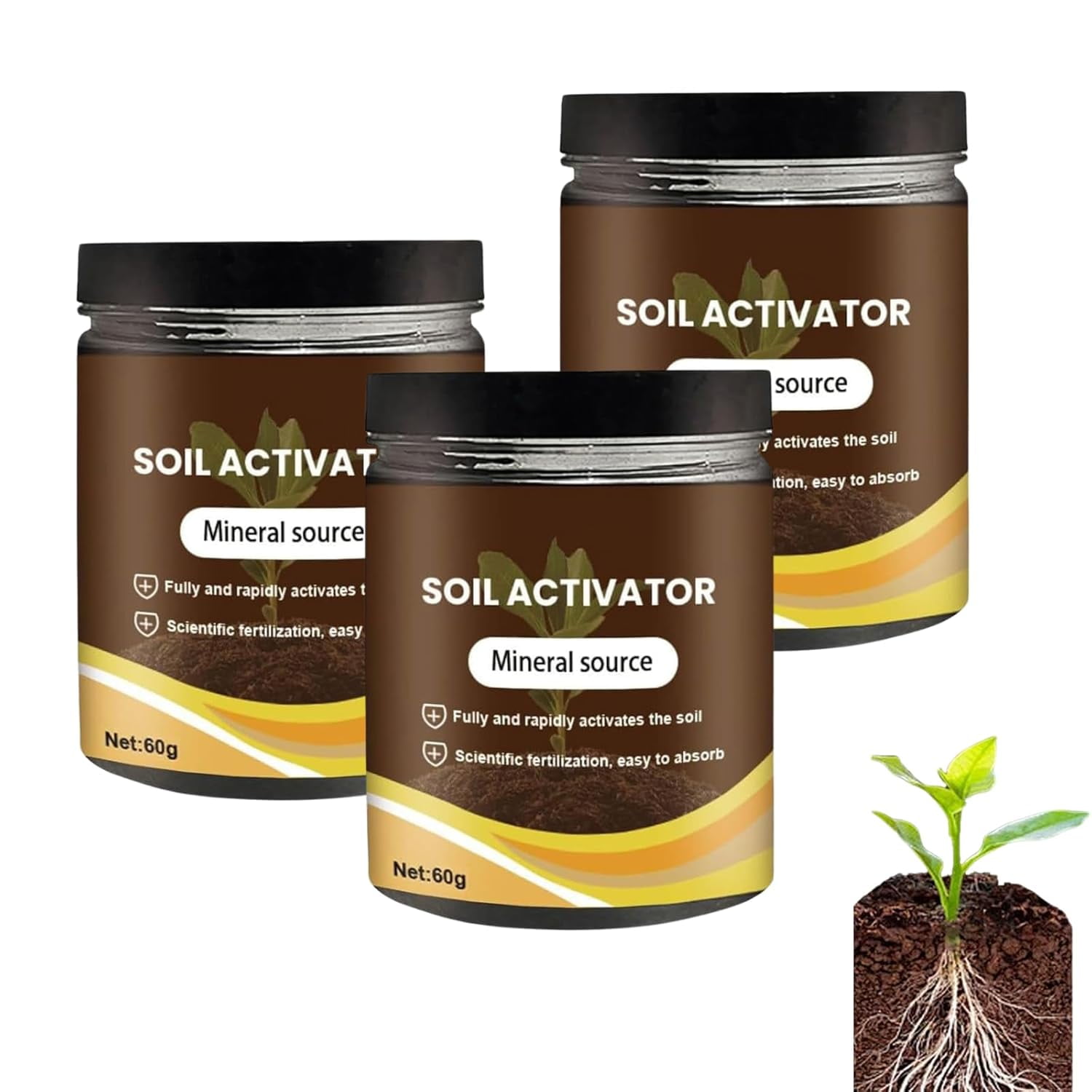 Soil Activator, Professional Bone Meal Fertilizer, Dirt Health Booster ...