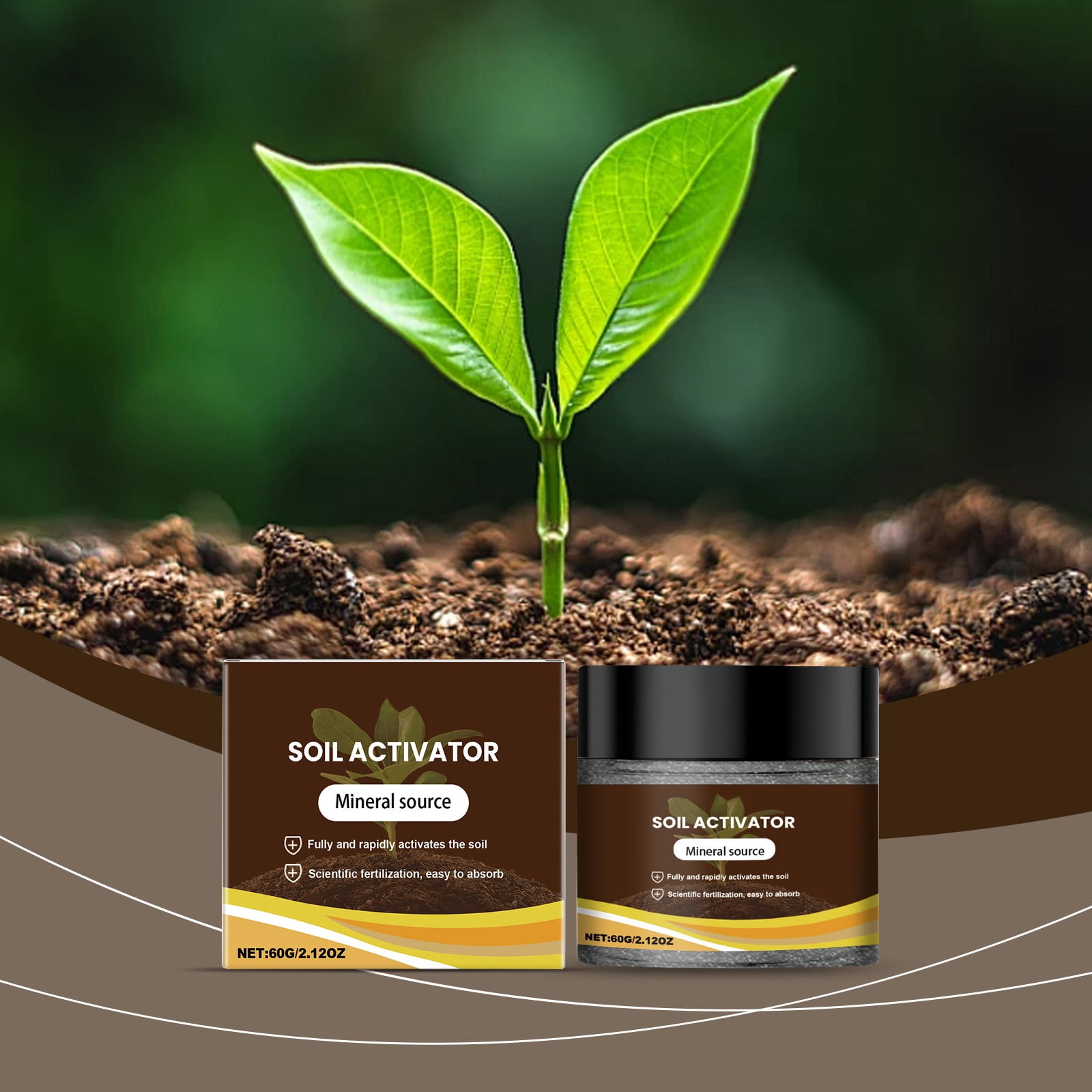 Soil Activator, Professional Bone Meal Fertilizer, Dirt Health Booster ...