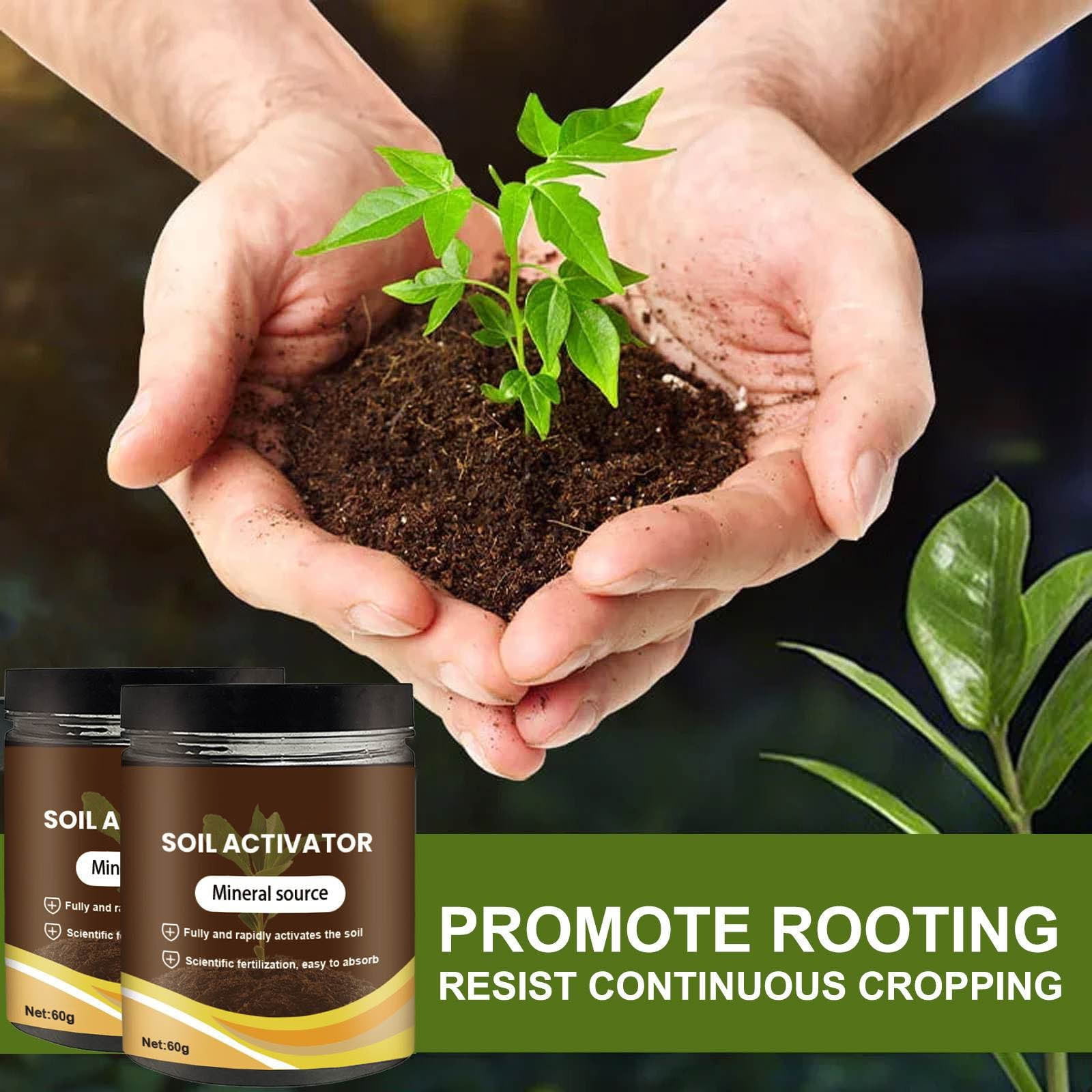 Soil Activator, Professional Bone Meal Fertilizer, Dirt Health Booster ...