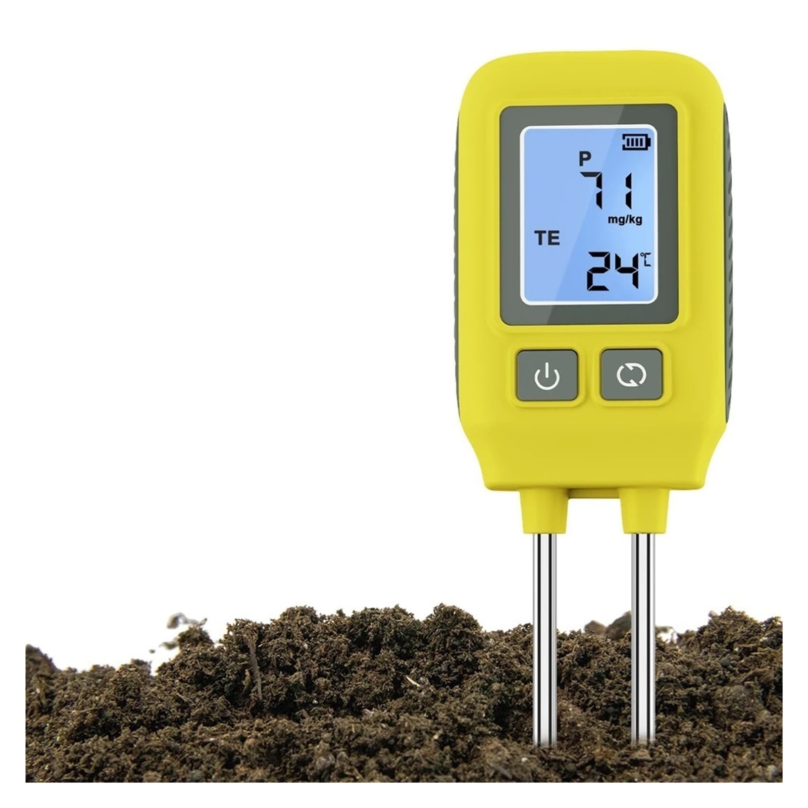 Soil Analyser Meter Dual Needle Nitrogen Phosphorus Potassium Detector ...