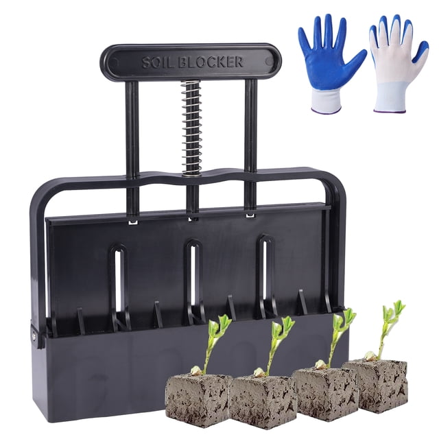 Soil Block Maker Hand Held Soil Blocker 2 inch Handheld Soil Block Tool ...