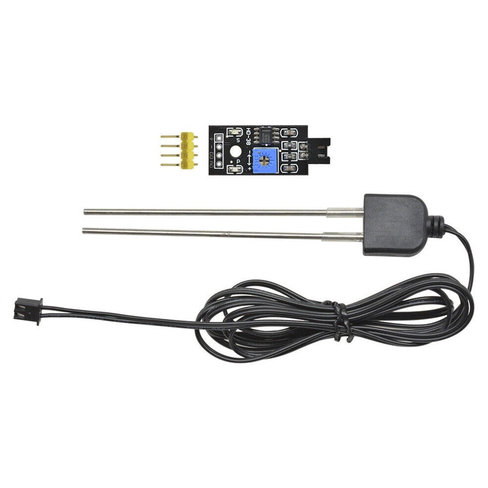 Soil Humidity Hygrometer Moisture Detector Sensor + Resistance Probe ...