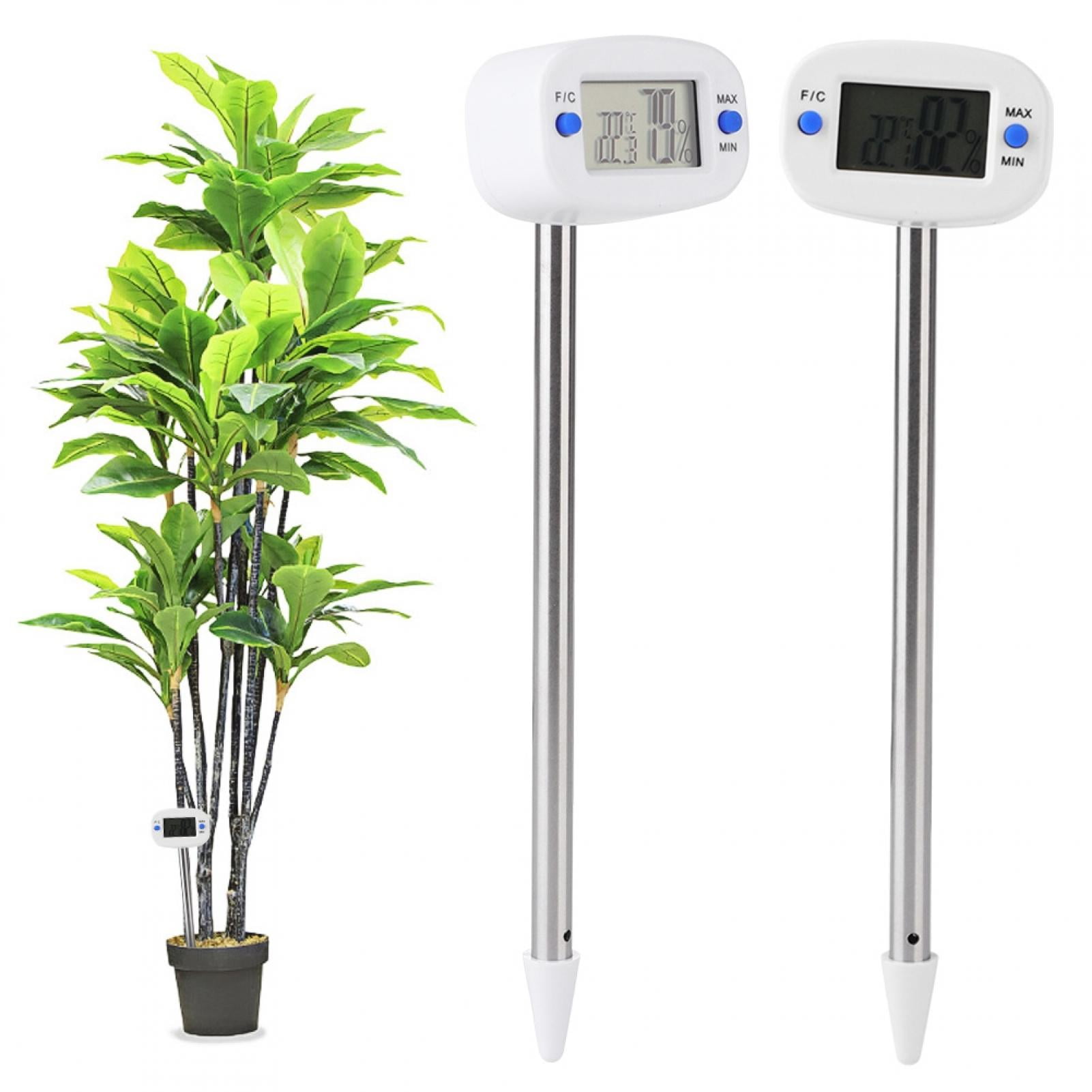 Soil Meter, Stainless Steel Needle Ta290 Electronic Soil Temperature ...