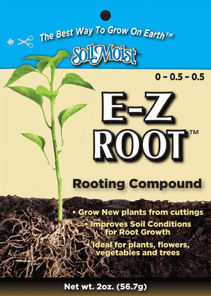 Soil Moist E-Z Root Building Rooting Compound 2oz Bag for Soil or ...