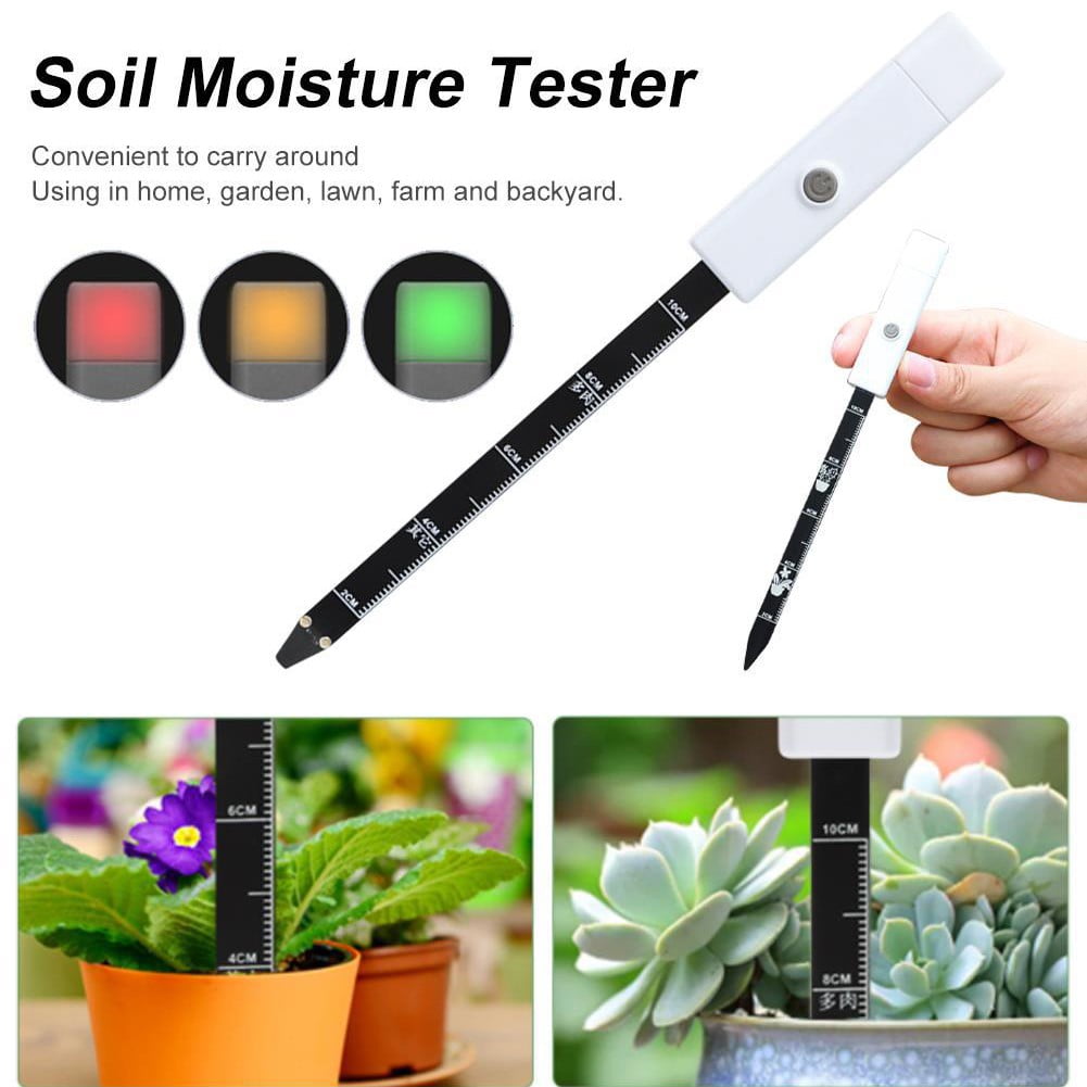 Soil Moisture Meter Plant Water Meter Smart Probe with 3 Color ...