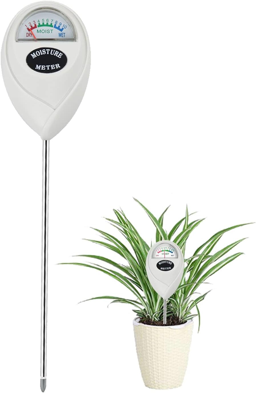 Soil Moisture Meter, Soil Moisture Monitor for House Plants, Soil ...