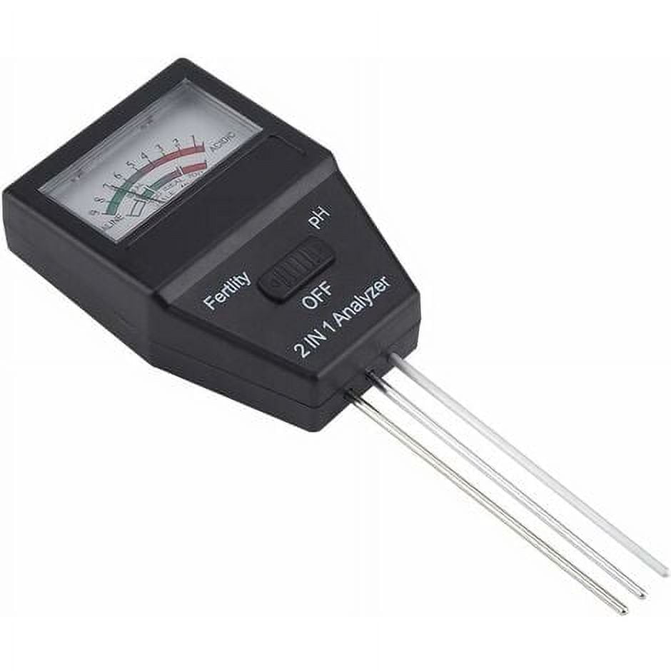 Soil Moisture Meter and PH Level Tester for Plants - Walmart.com