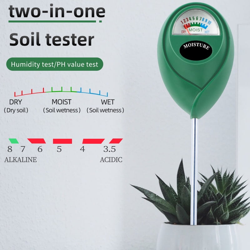 Soil Moisture PH Meter Moisture Tester Soil Meter Plant Soil Kit Moist ...