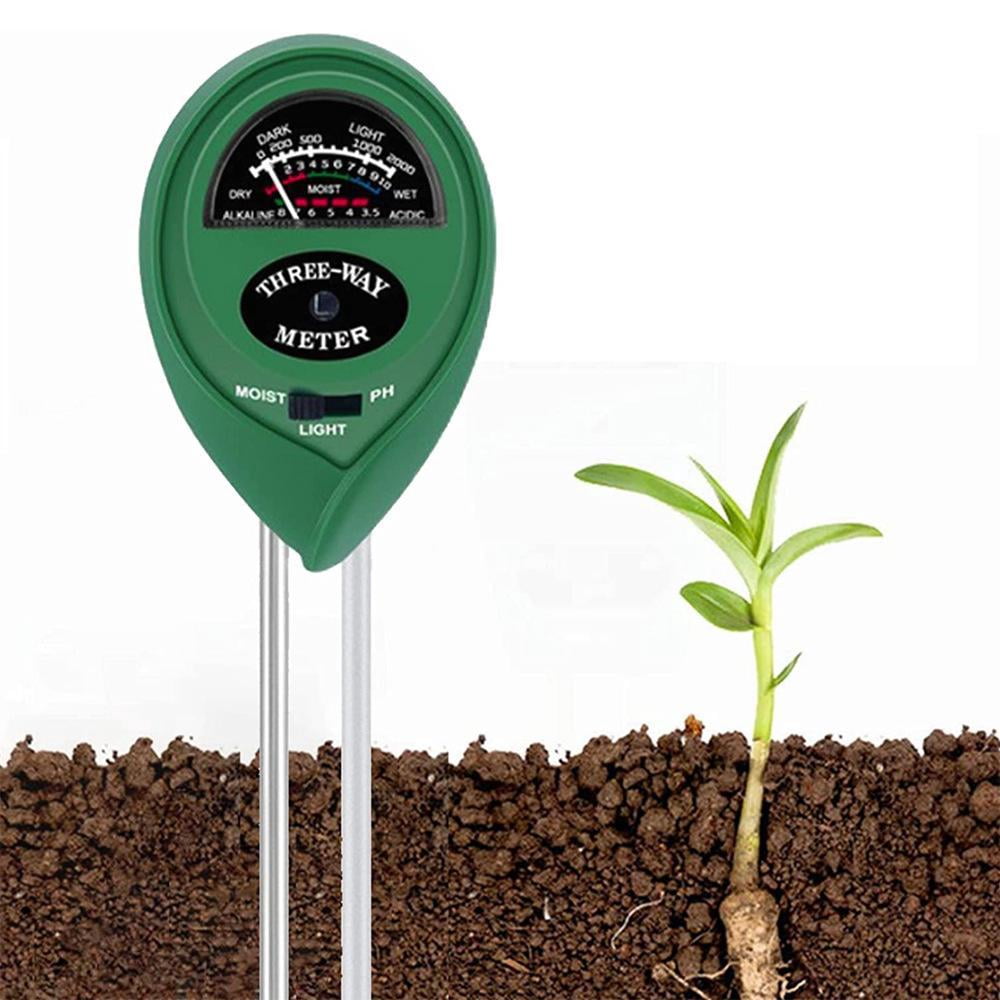 Soil PH meter, three in one soil tester, plant soil test suite with ...