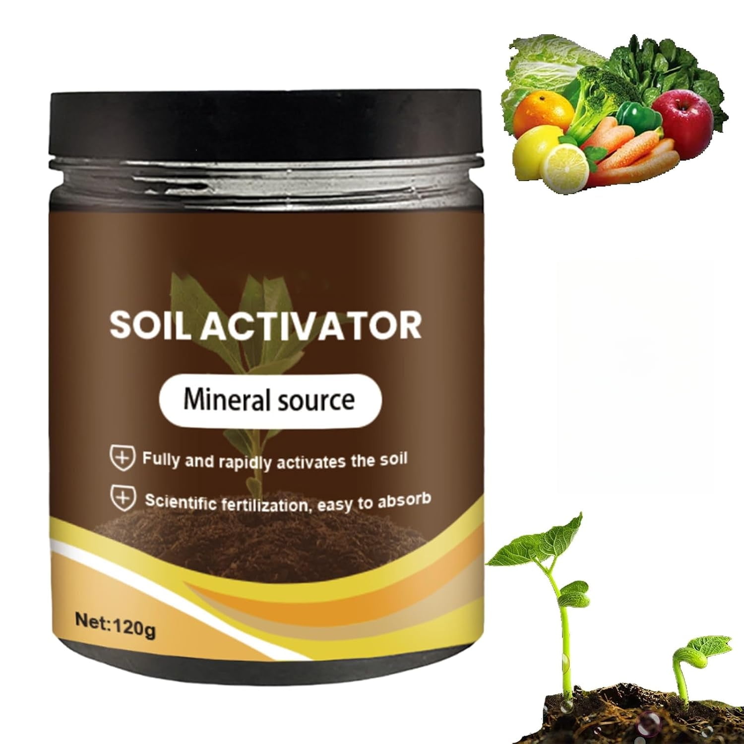 Soil Pro Activator, Soil Activated for Plants Vegetables, 2025 Organic ...