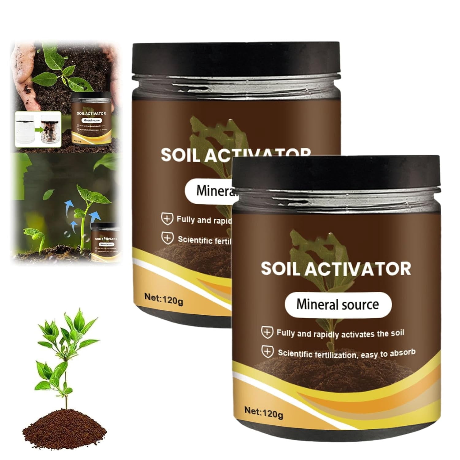 Soil Activator for Plants, Soils Nutrition Boost for Plant Growth ...