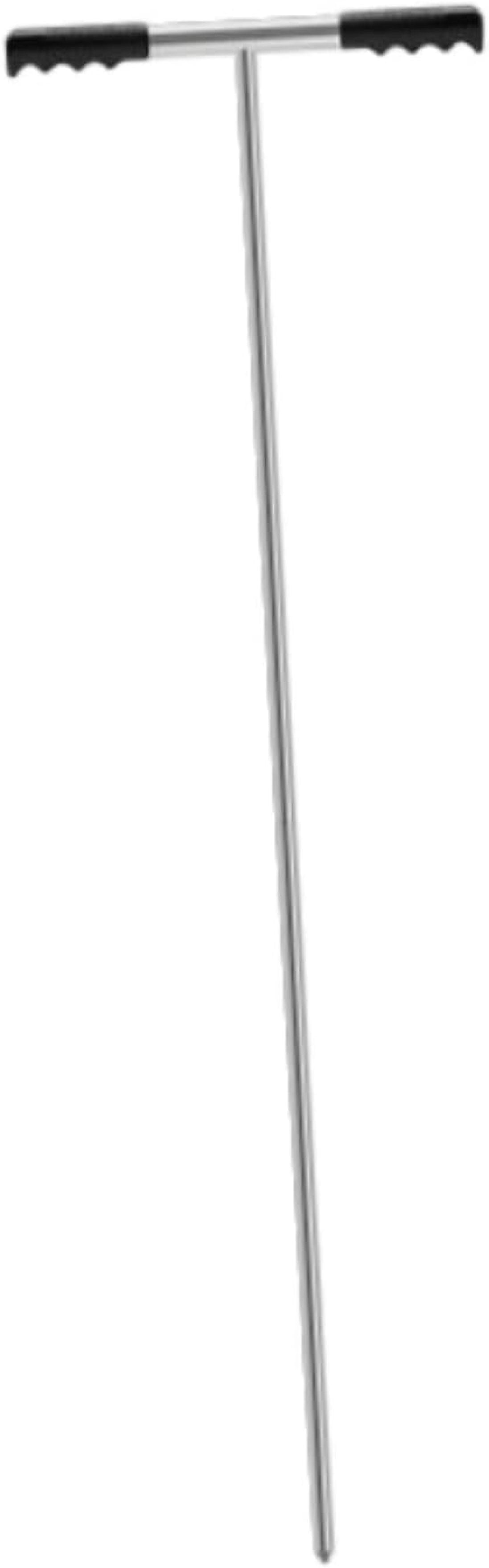 Soil Probe Rod with T Handle Portable Hand Tool Metal Septic Tank ...