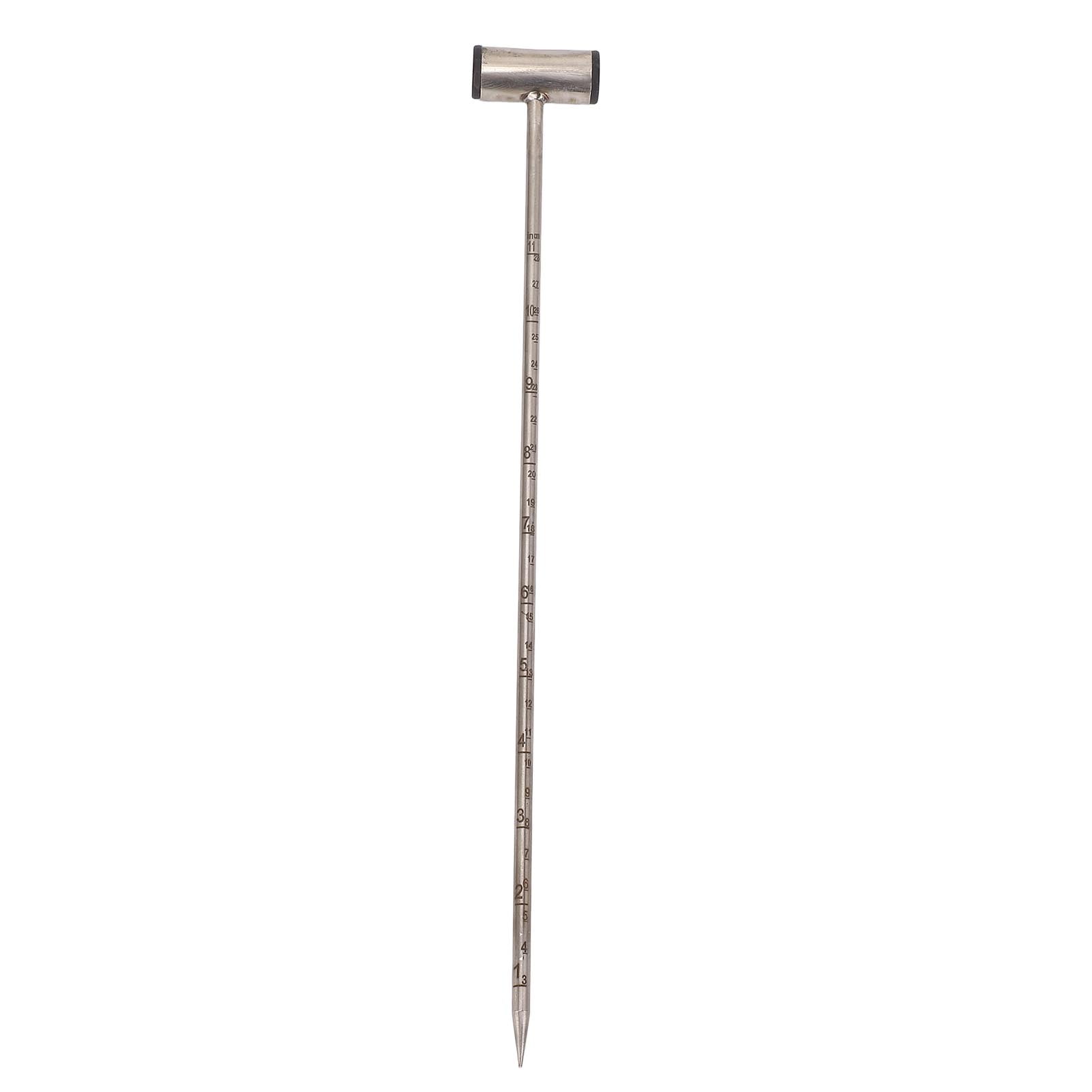 Soil Sample Probe, Soil Probe Rod Stainless Steel 14inch Portable Easy ...