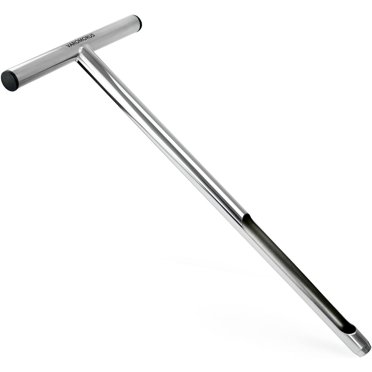 Bully Tools 36-Inch Soil Probe, Steel T-Style Handle, Sharpened Tip ...